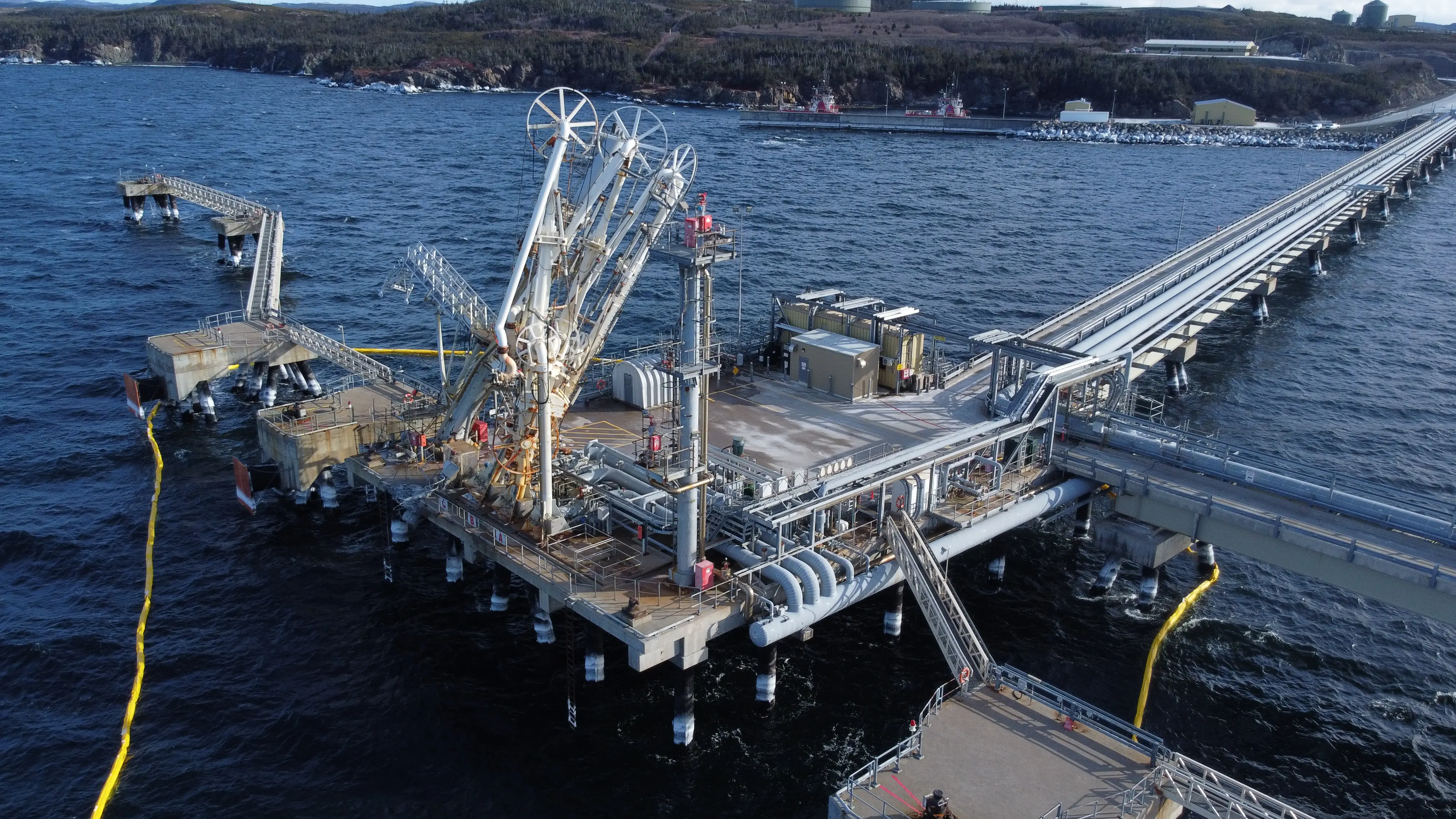 Rapid Jetty Reconstruction at Whiffen Head Terminal | Wood